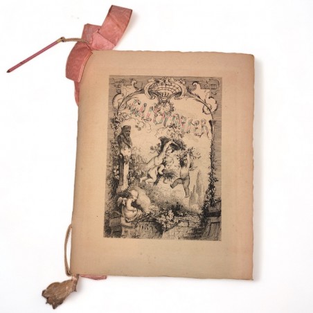 Old illustrated calendar from 1895 | AINÉ SCHNEIDER